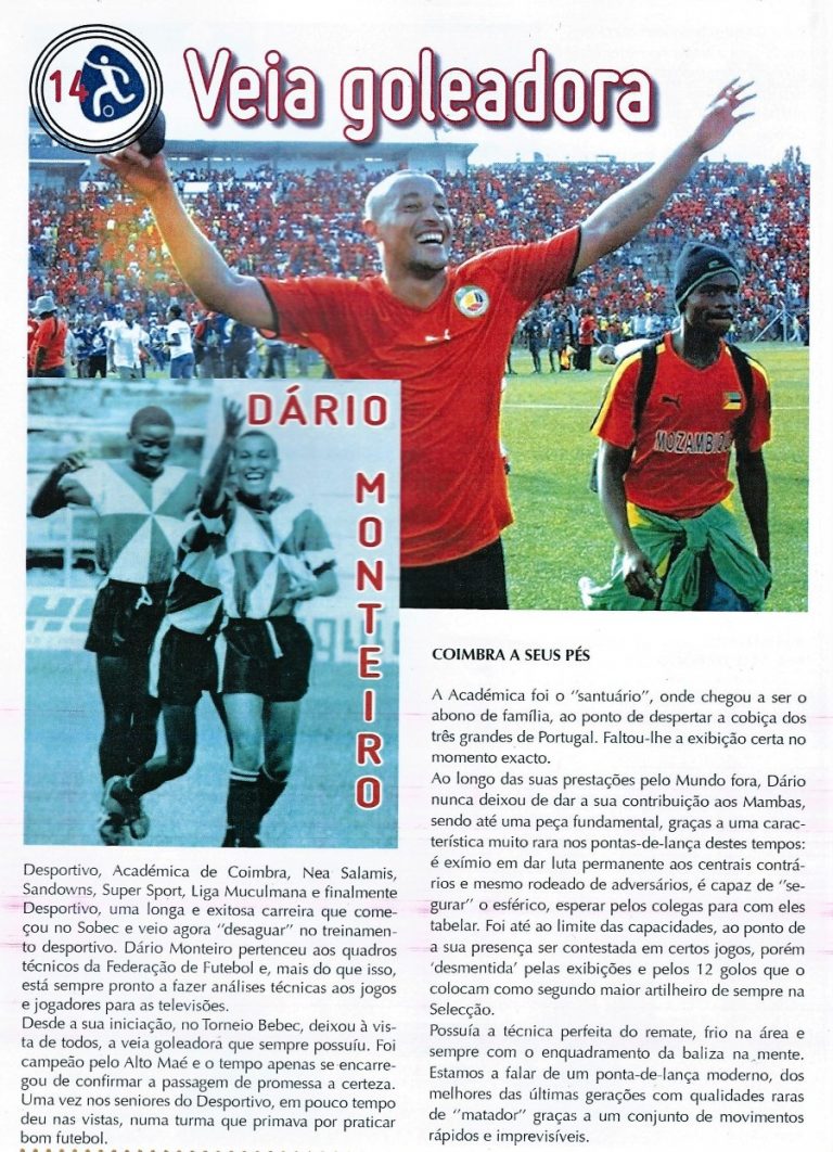 Estrelas de Moçambique (14) – Dário Monteiro – Futebol | BigSlam